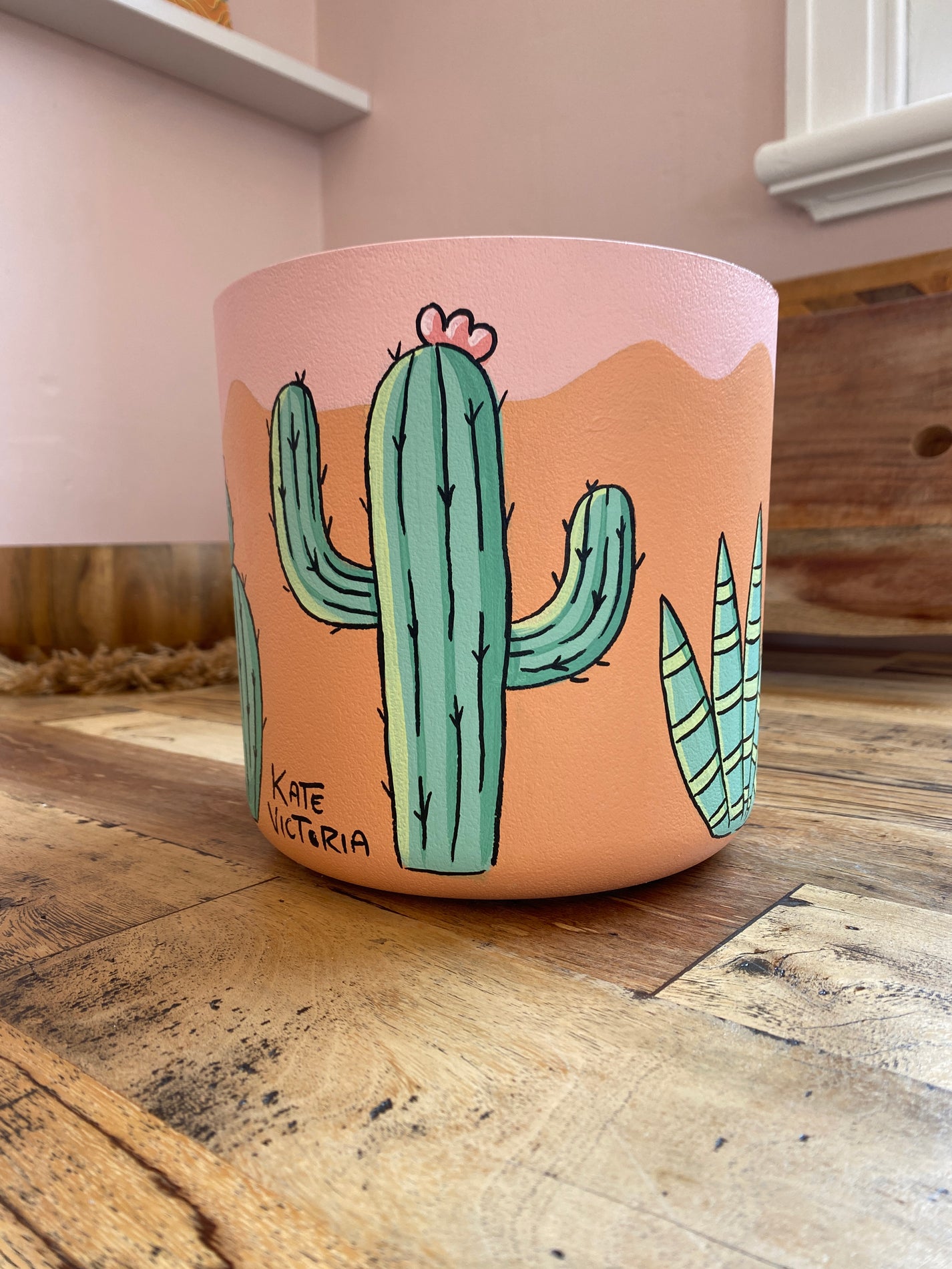 Cactus Pot Painting Workshop – Kate Victoria Creative
